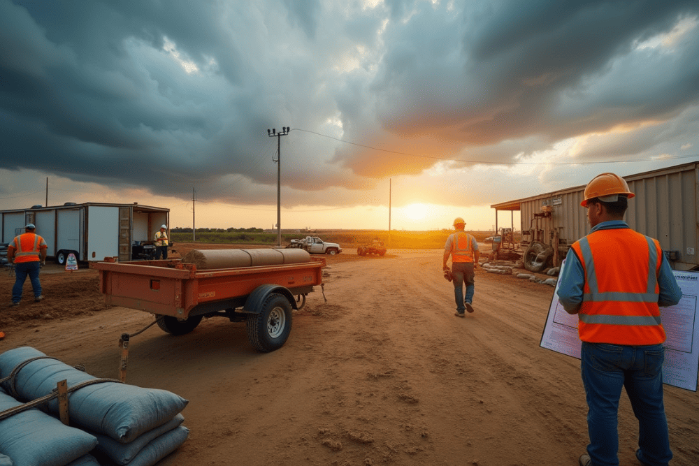 Construction Site Severe Weather Preparation: Essential Tips
